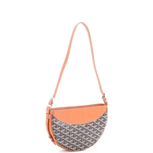 Goyard Hirondelle Shoulder Bag Coated Canvas And Leather