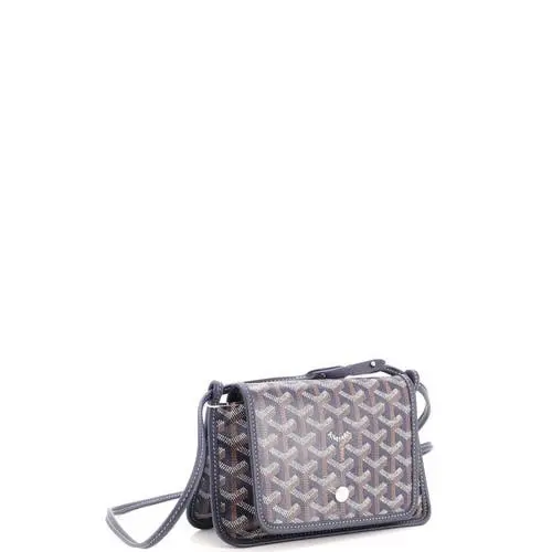 Goyard Plumet Clutch Wallet Coated Canvas - Blue