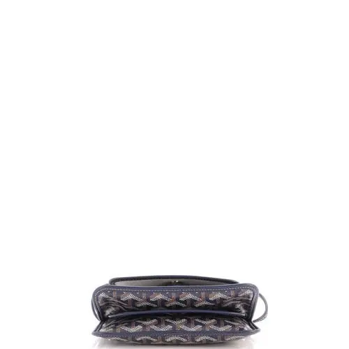 Goyard Plumet Clutch Wallet Coated Canvas - Blue