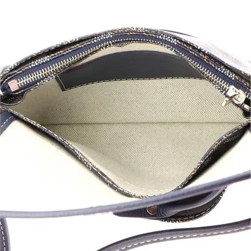 Goyard Plumet Clutch Wallet Coated Canvas - Blue