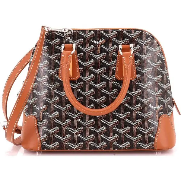Goyard Vendome Bag Coated Canvas Mini - Brown