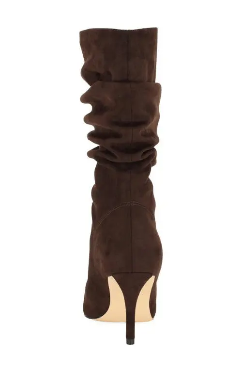 Nine West Murto Faux Suede Slouch Boot - Brown