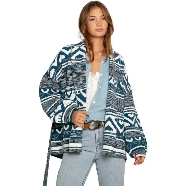 BELLE & BLOOM Twice Loved Cardigan - Blue