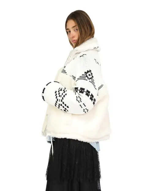 BELLE & BLOOM Billie Fair Isle Jacket