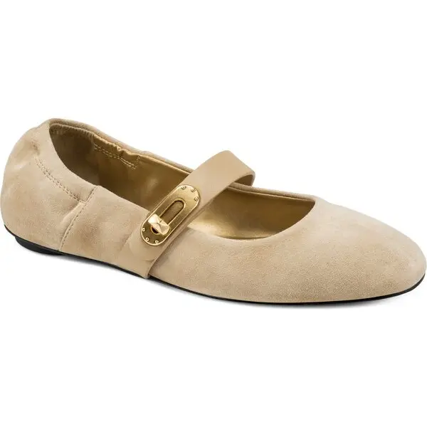Donna Karan New York Anselm Mary Jane Flat - Light Brown
