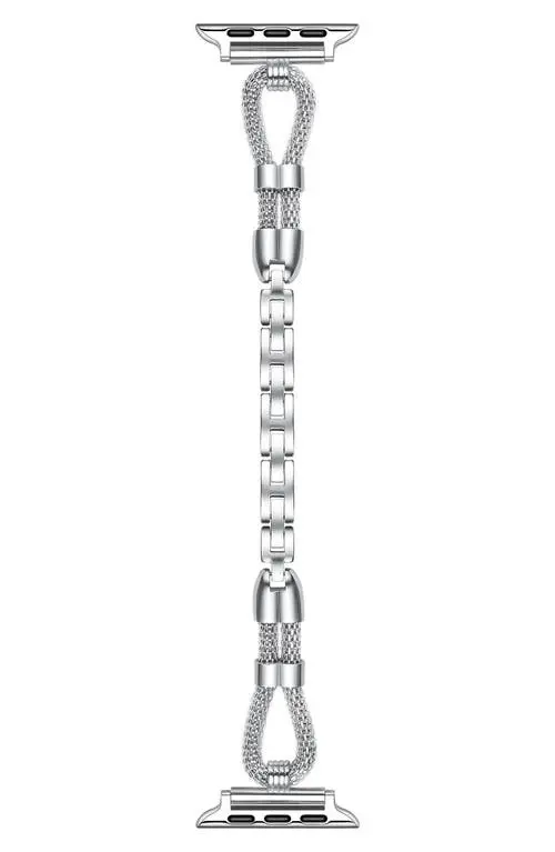 POSH TECH Twist Apple Watchband - Silver