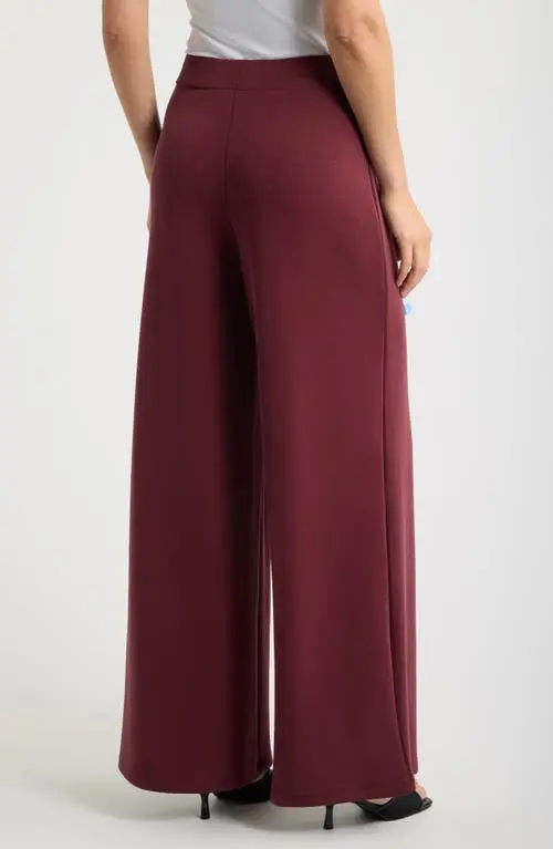 24COLOURS Pull-on Wide Leg Pants