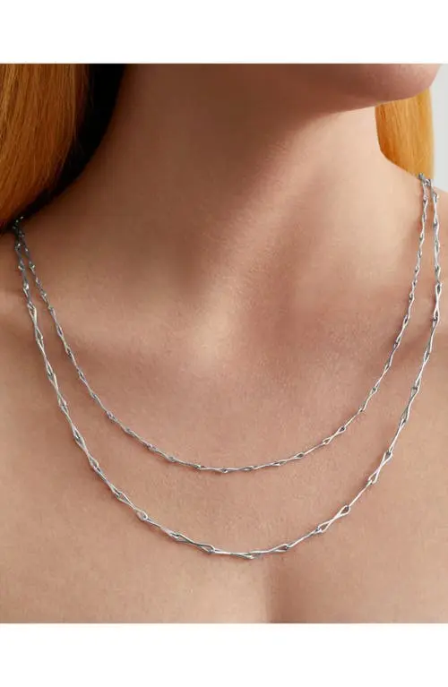 ROSEATE Waterdrop Link Necklace