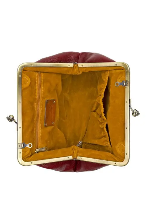 PATRICIA NASH Sofia Small Frame Leather Crossbody Bag