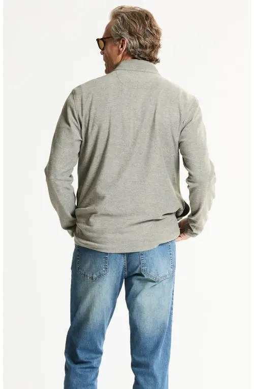 JACHS Ultra Soft Heather Pullover Quarter Zip - Olive