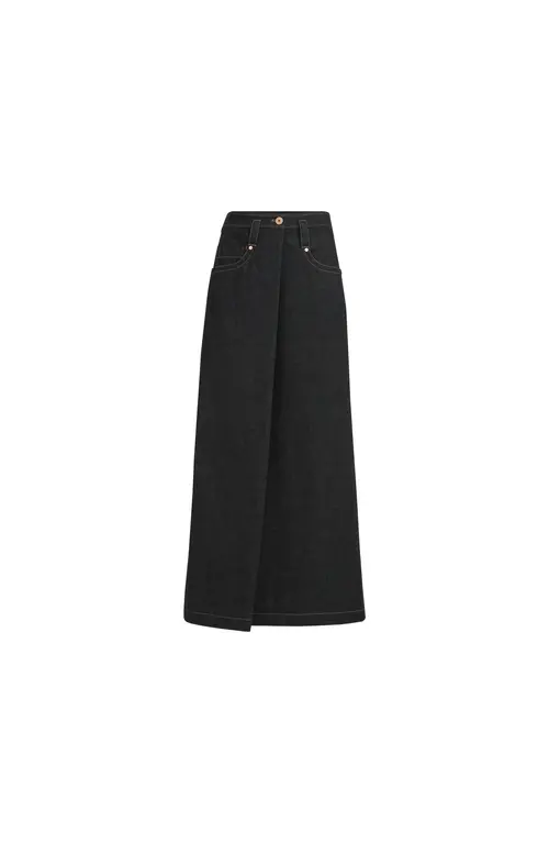 Brunello Cucinelli Maxi Skirt With Monili Detail