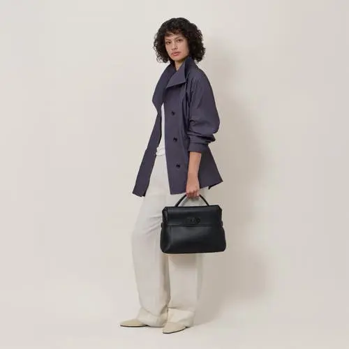 Mulberry Stevie Top Handle Bag - Black