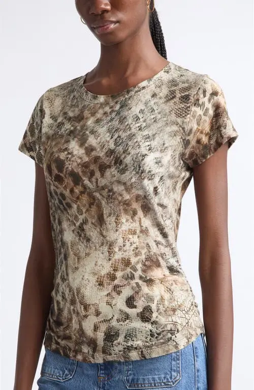 Ramy Brook Kate Python Print T-shirt