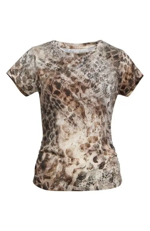 Ramy Brook Kate Python Print T-shirt