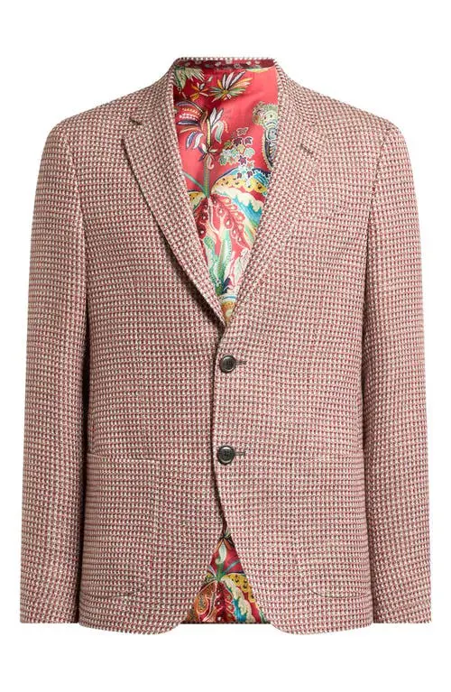 Etro Roma Textured Cotton & Linen Sport Coat
