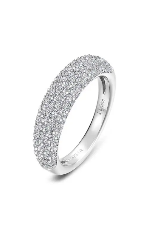 Lafonn Pavé Simulated Diamond Dome Ring - White/silver