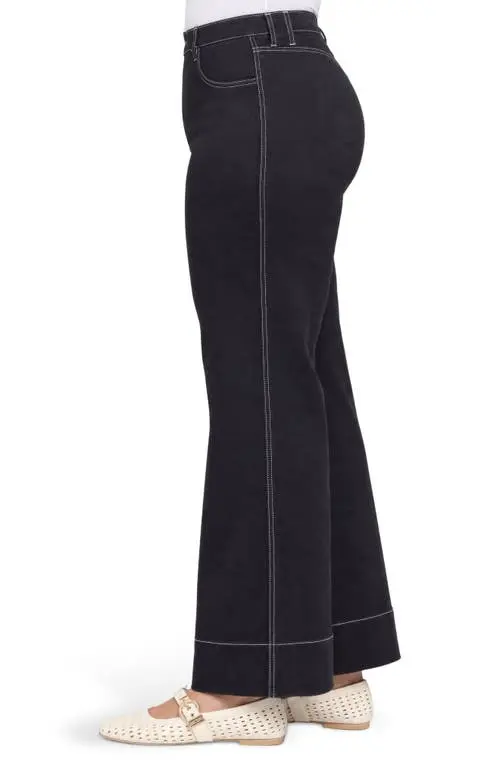 NYDJ Mia Palazzo Jeans - Black