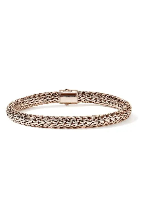 John Hardy Icon Bracelet, 14k Rose Diamonds