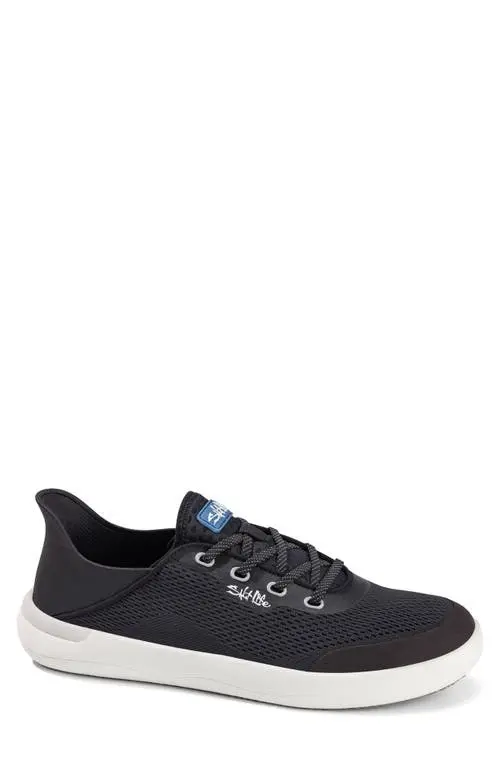 SALT LIFE The Seafoam Sneaker - Black