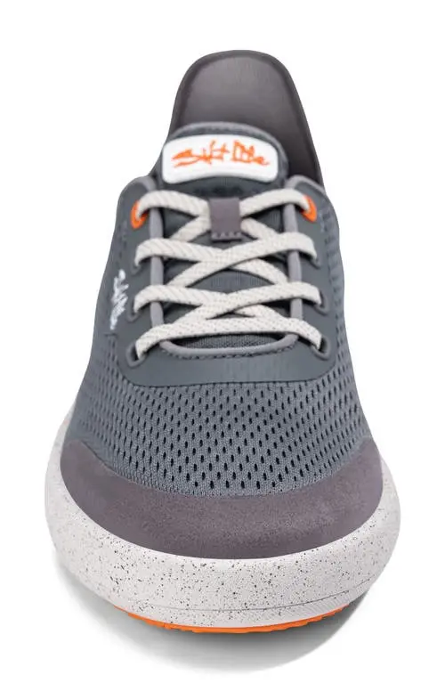 SALT LIFE The Seafoam Sneaker - Charcoal