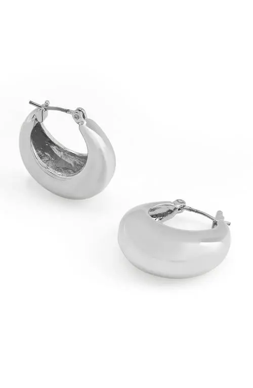 Robert Lee Morris Huggie Hoop Earrings