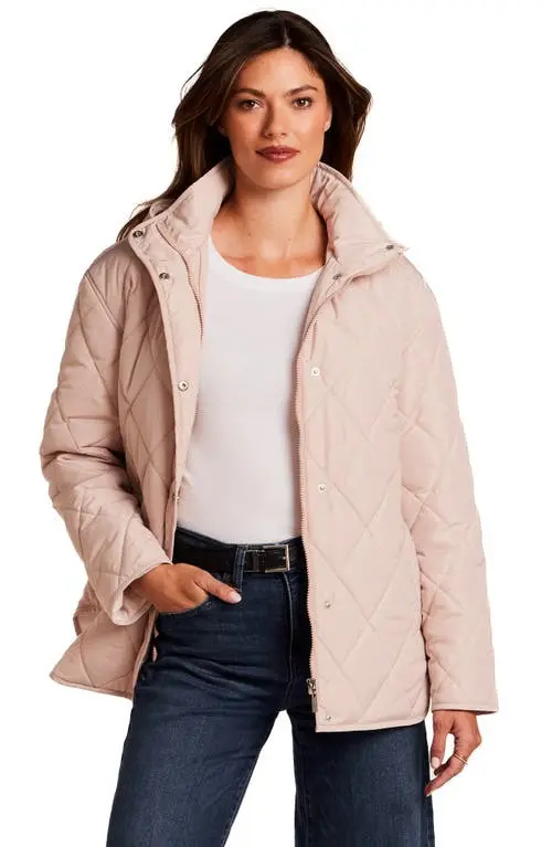 Gallery Quilted Stand Collar Jacket