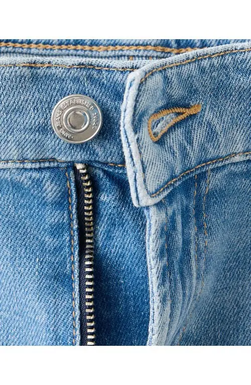 Mango Sparkly Wide Leg Jeans
