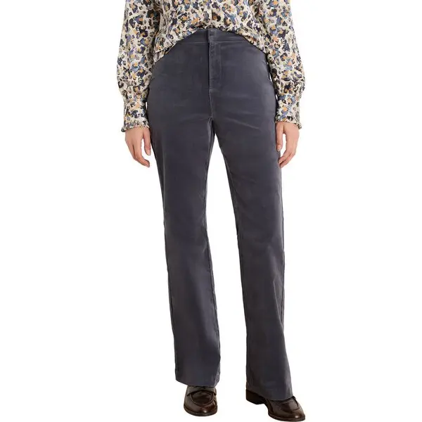 NIC+ZOE Berkeley Stretch Velvet Bootcut Pants