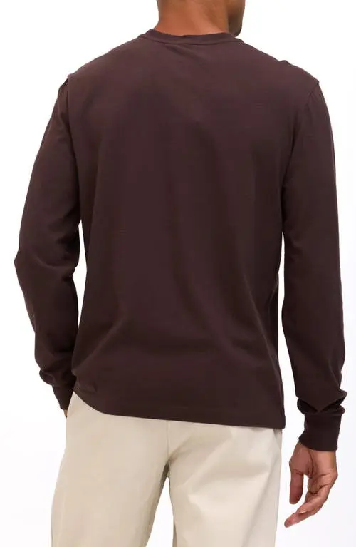 THREADS 4 THOUGHT Doug Organic Cotton Henley - Cocoa