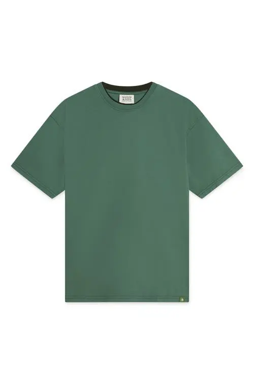Scotch & Soda 3 Crosses Relaxed Fit Garment Dyed T-shirt