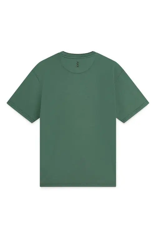 Scotch & Soda 3 Crosses Relaxed Fit Garment Dyed T-shirt