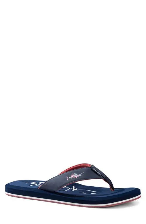 SALT LIFE The Skiff Americana Flip Flop