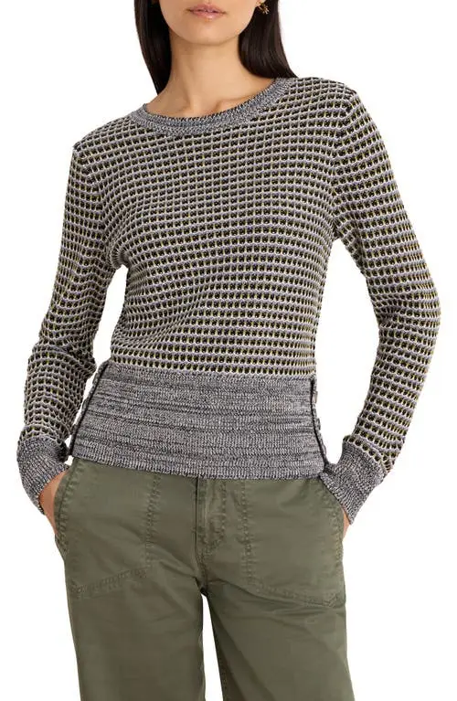 NIC+ZOE Marled Crewneck Sweater