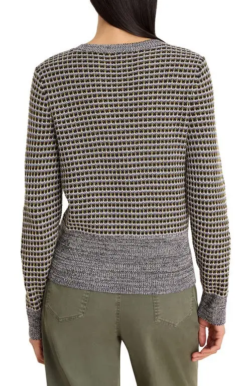NIC+ZOE Marled Crewneck Sweater
