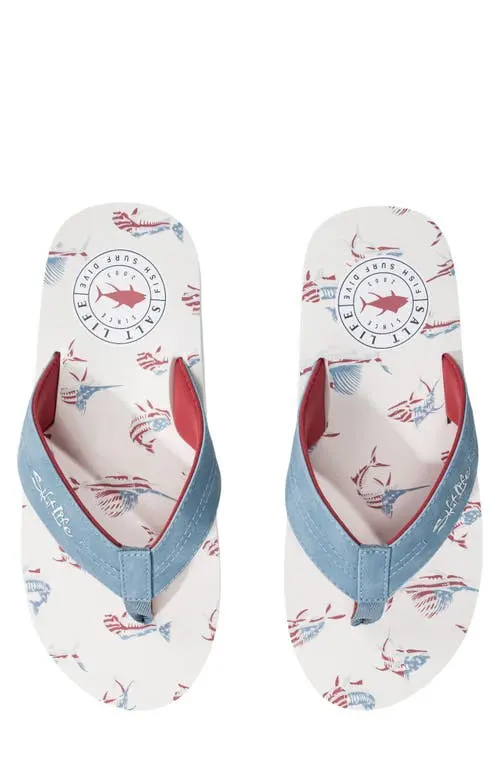 SALT LIFE The Harbor Flip Flop - Blue