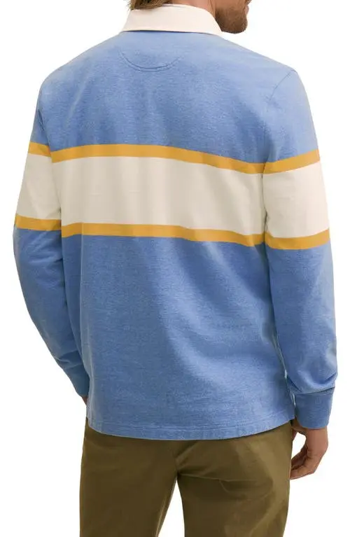 Brooks Brothers Long Sleeve Non-iron Twill Rugby Polo