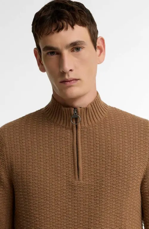 Barbour Pluckley Quarter Zip Sweater