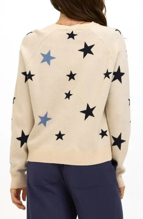 THREADS 4 THOUGHT Star Pattern Crewneck Sweater