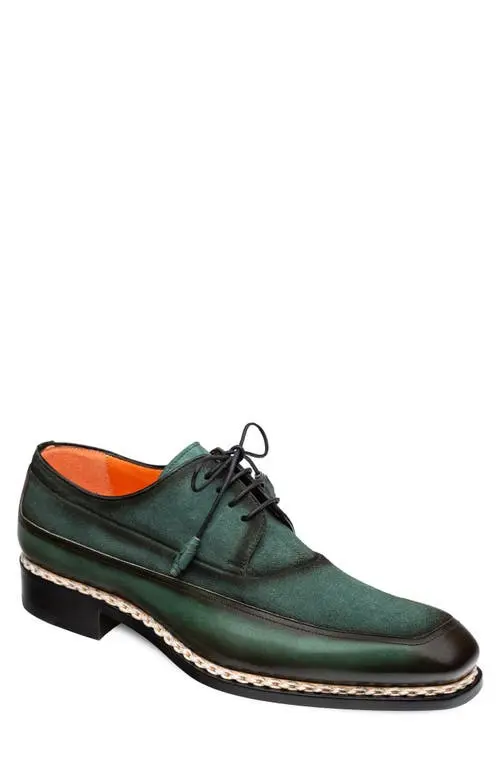 Mezlan Summit Derby Shoes - Forest/green