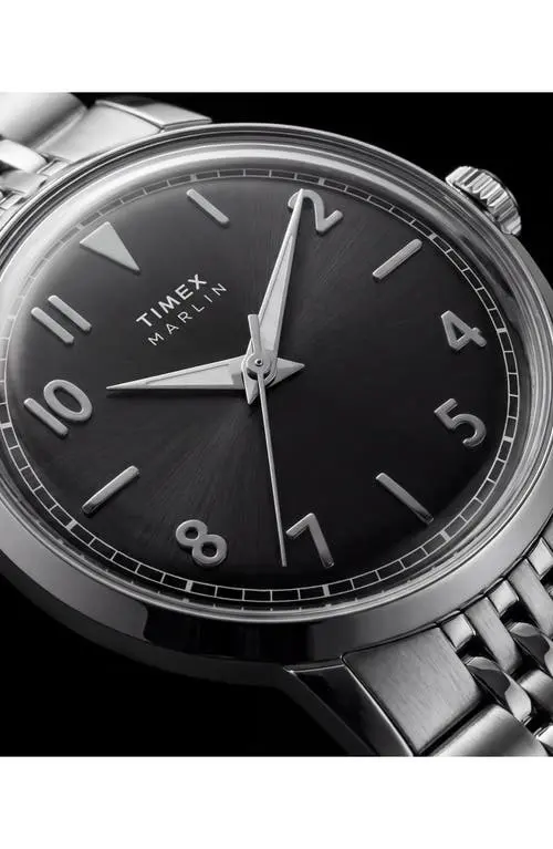 Timex® Marlin Stainless Steel Bracelet Watch