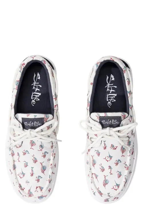 SALT LIFE The Harbor Americana Boat Shoe
