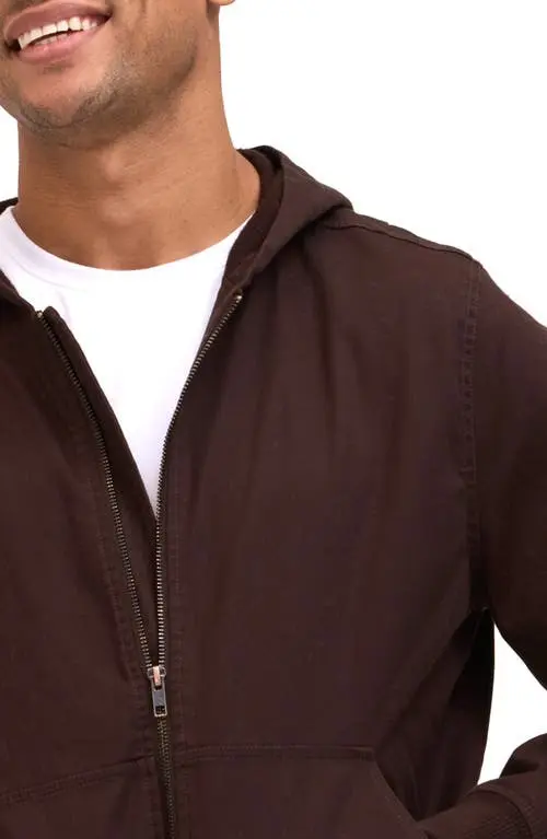 THREADS 4 THOUGHT Zip-up Hooded Organic Cotton Jacket