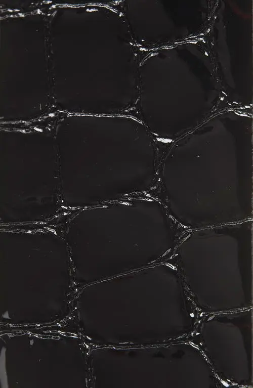 Rag & Bone X Boyfriend Croc Embossed Leather Belt
