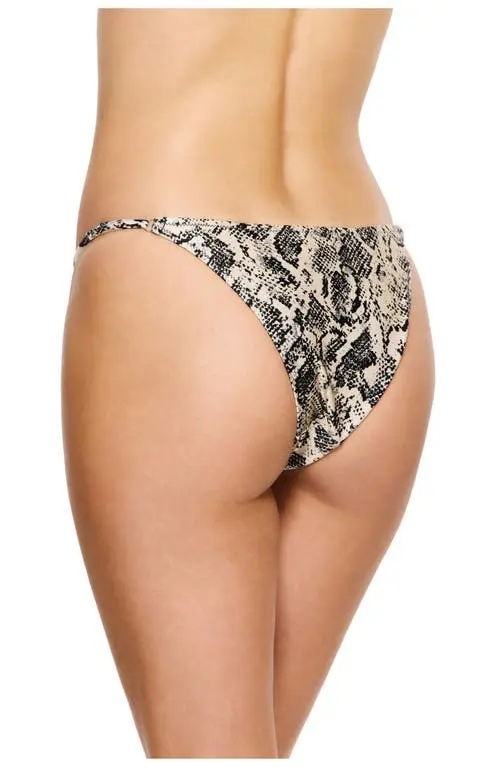 GOTTEX Silky Python Adjustable Bikini Bottom Swimsuit