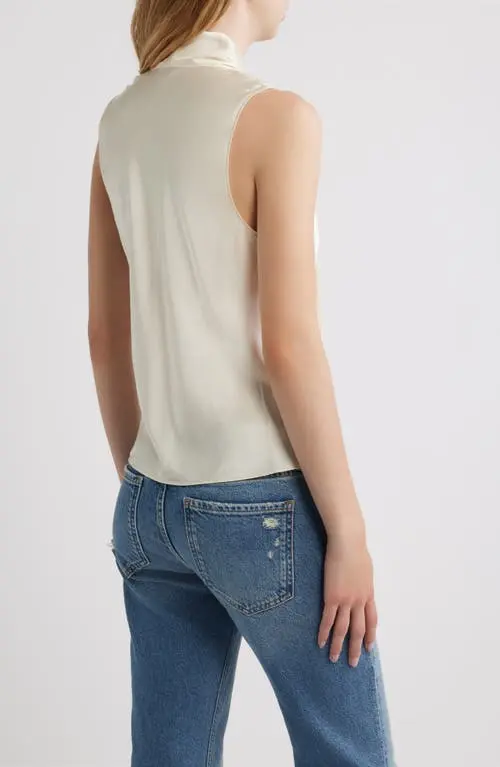 Rails Poppy Tie-neck Sleeveless Top