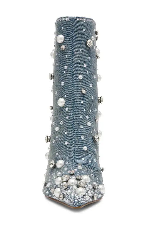 Betsey Johnson Rocko Embellished Bootie