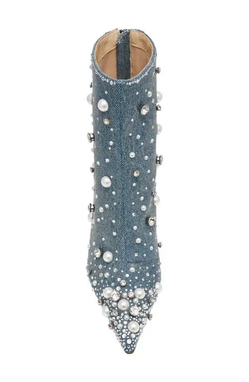 Betsey Johnson Rocko Embellished Bootie