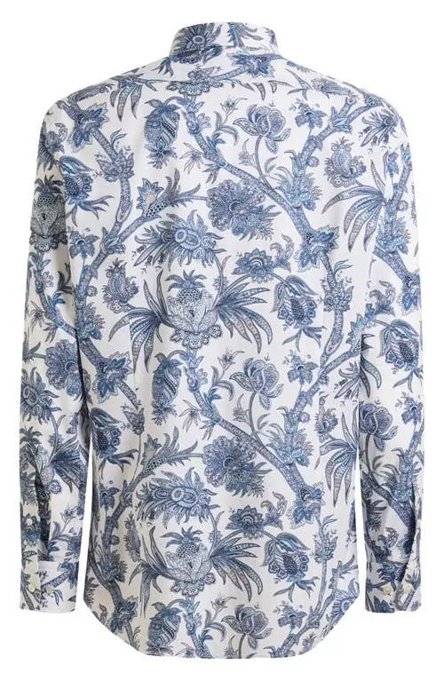 Etro Roma Stretch Cotton Dress Shirt
