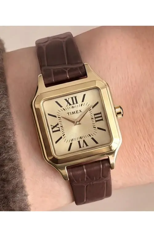 Timex® Addison Watch - Brown