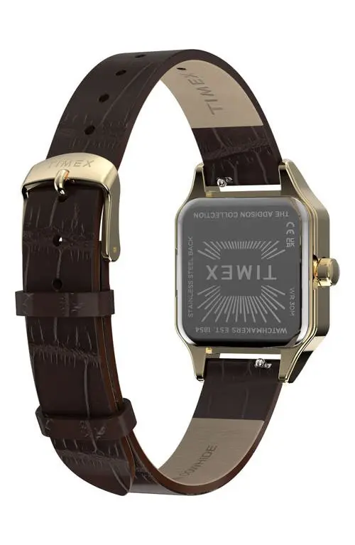 Timex® Addison Watch - Brown